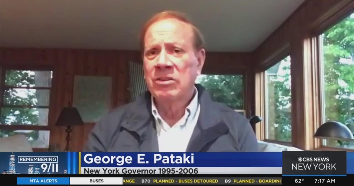 Former Gov. George Pataki discusses 9/11 - CBS New York