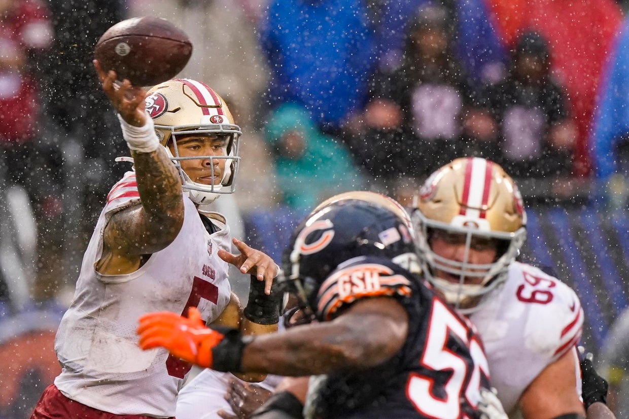 UPDATE: 49ers Trey Lance era begins with washout loss to Chicago Bears ...