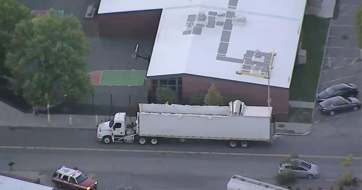 Tractor-trailer roof torn off in "Storrowing" on Memorial Drive in ...