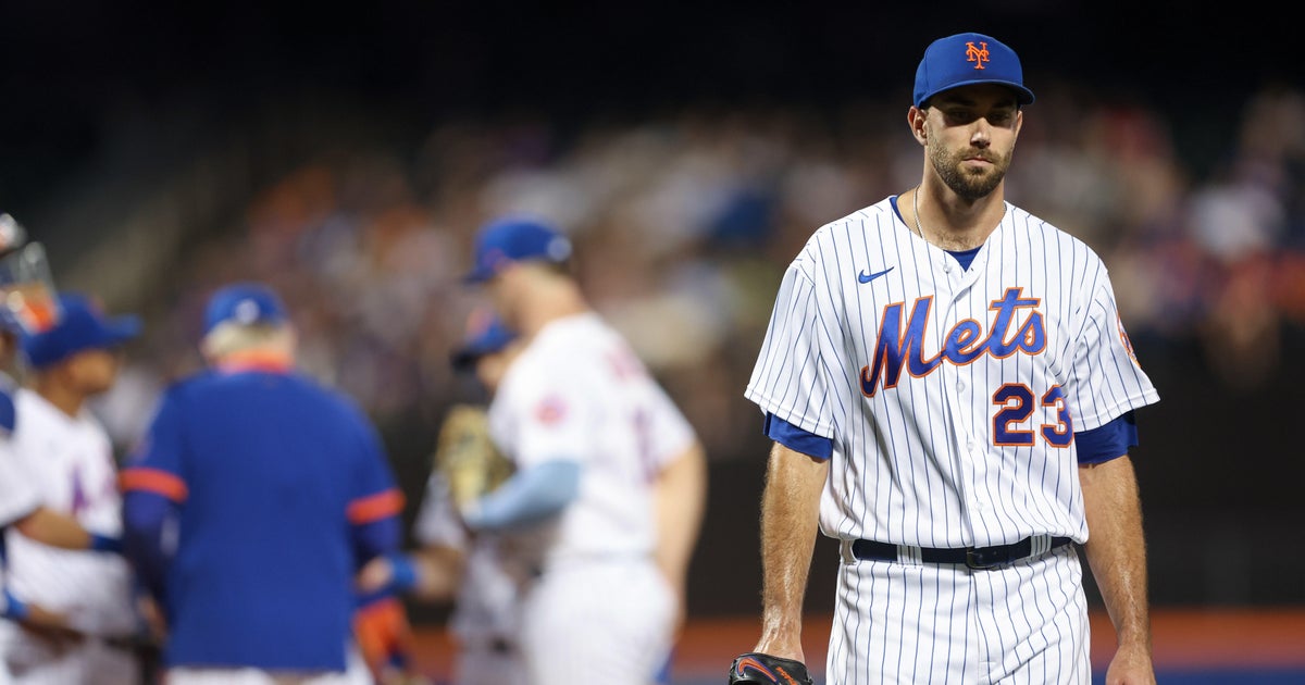 Peterson tagged early, Mets fall to Cubs and get swept - CBS New York