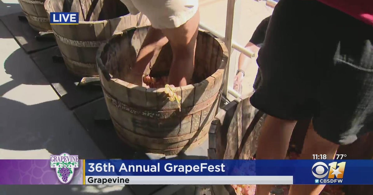 36th Annual GrapeFest kicks off in North Texas - CBS Texas