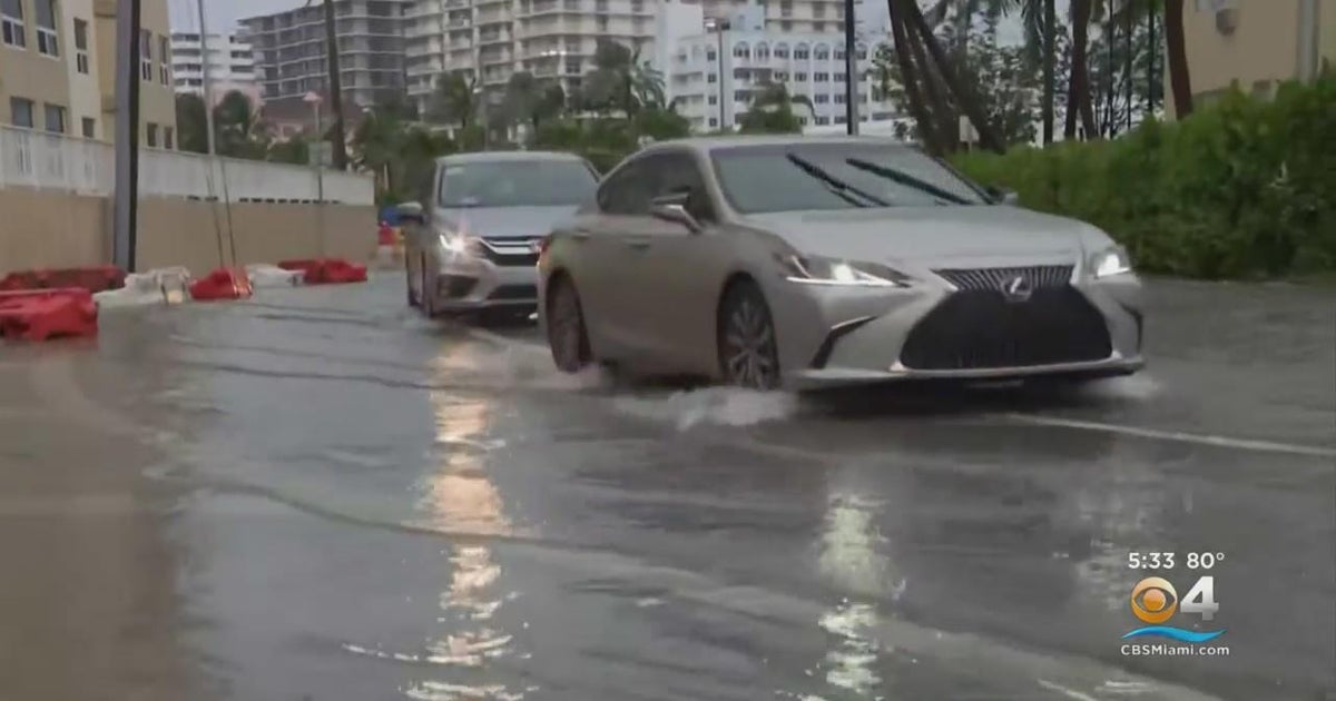 Report: Sea level rising at dramatic rate - CBS Miami