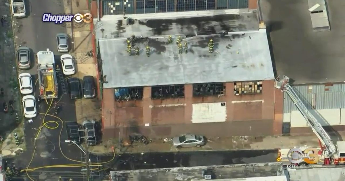 Fire breaks out at auto body shop in Philadelphia's Feltonville ...