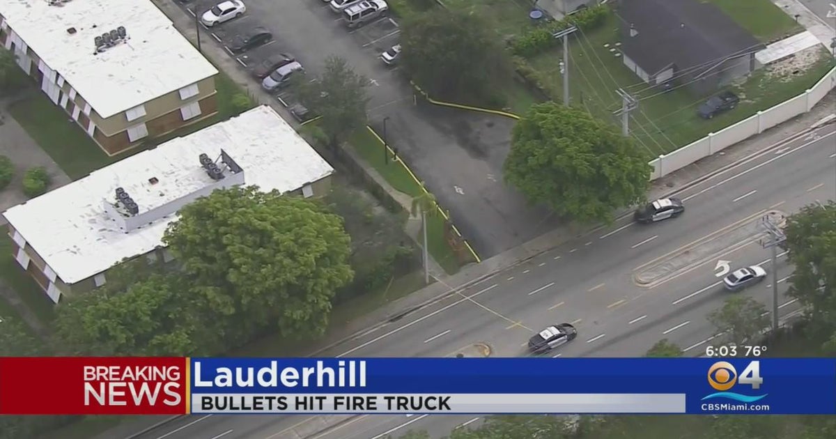 Search on for man accused of shooting at fire rescue truck in ...