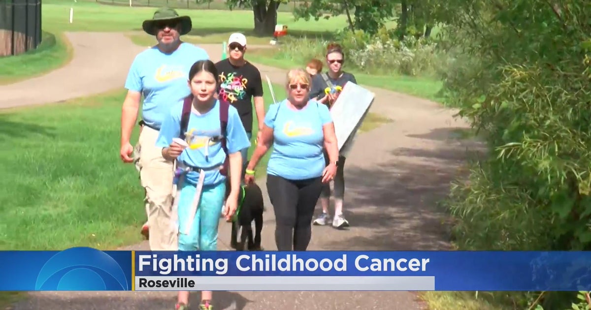 Walk to fight childhood cancer - CBS Minnesota