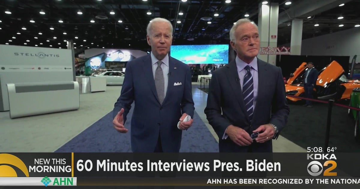 President Biden gives rare interview to 60 Minutes - CBS Pittsburgh