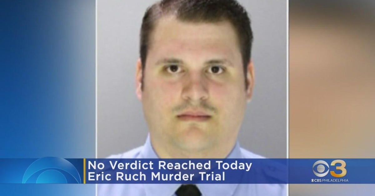No verdict reached Tuesday in Eric Ruch murder trial - CBS Philadelphia