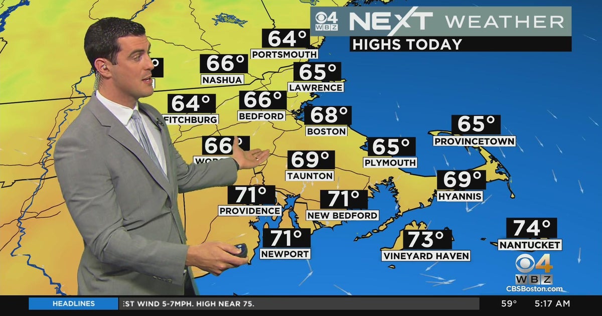 Next Weather: WBZ morning forecast for September 20 - CBS Boston