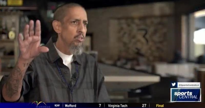 Former Dodgers security guard fighting different kind of battle - CBS ...