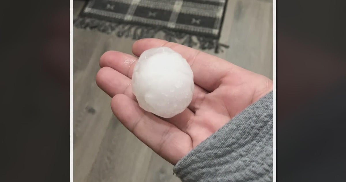 East metro, western Wisconsin assess hail damage - CBS Minnesota