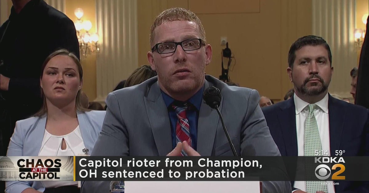 Ohio man who testified at Jan. 6 hearing avoids jail time for riot ...