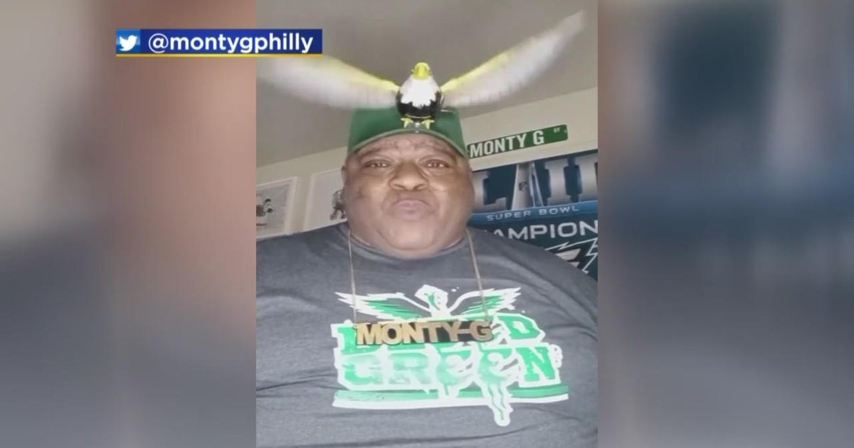 Eagles super fan Monty G brings hype ahead of Washington Commanders ...