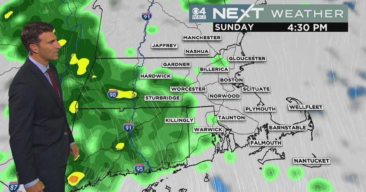 Next Weather: WBZ Evening Forecast For September 23 - CBS Boston