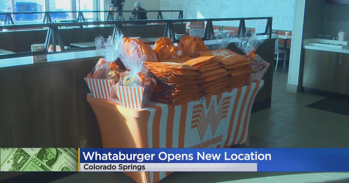 Second Whataburger set to open in Colorado Springs - CBS Colorado