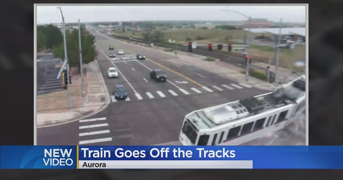 New video shows the RTD light rail derailment that left several people ...