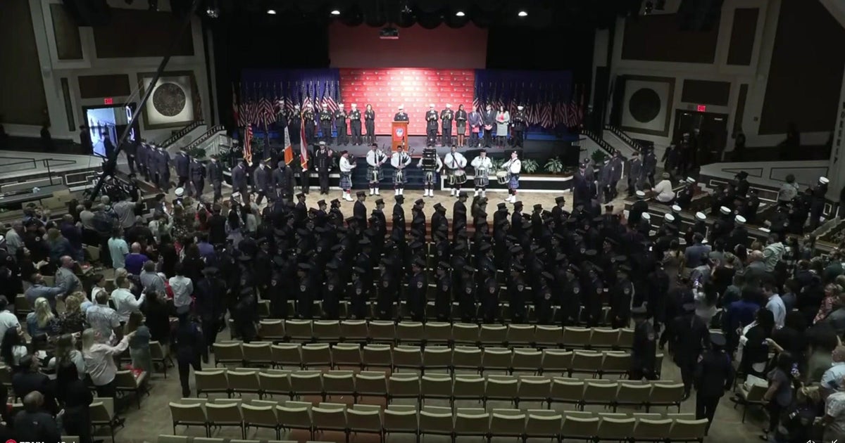Graduation ceremony held for new class of first responders in New York ...