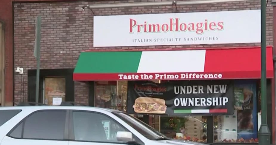 Primo Hoagies reopens store on Chestnut Street in Center City - CBS ...