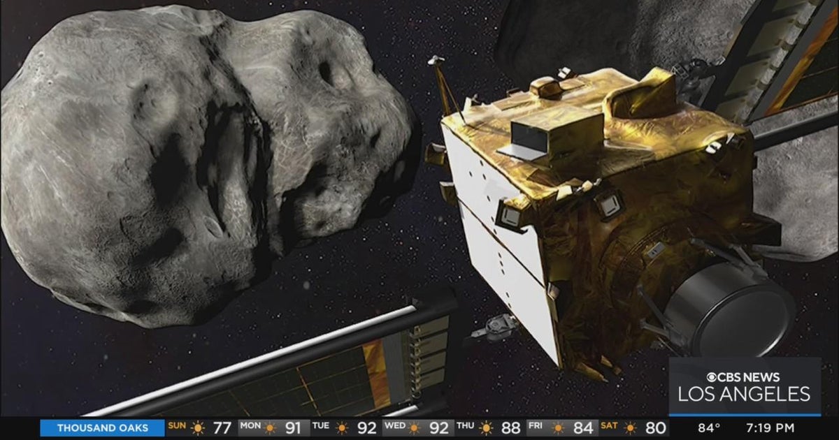 NASA Asteroid-smashing mission to happen Monday - CBS Los Angeles