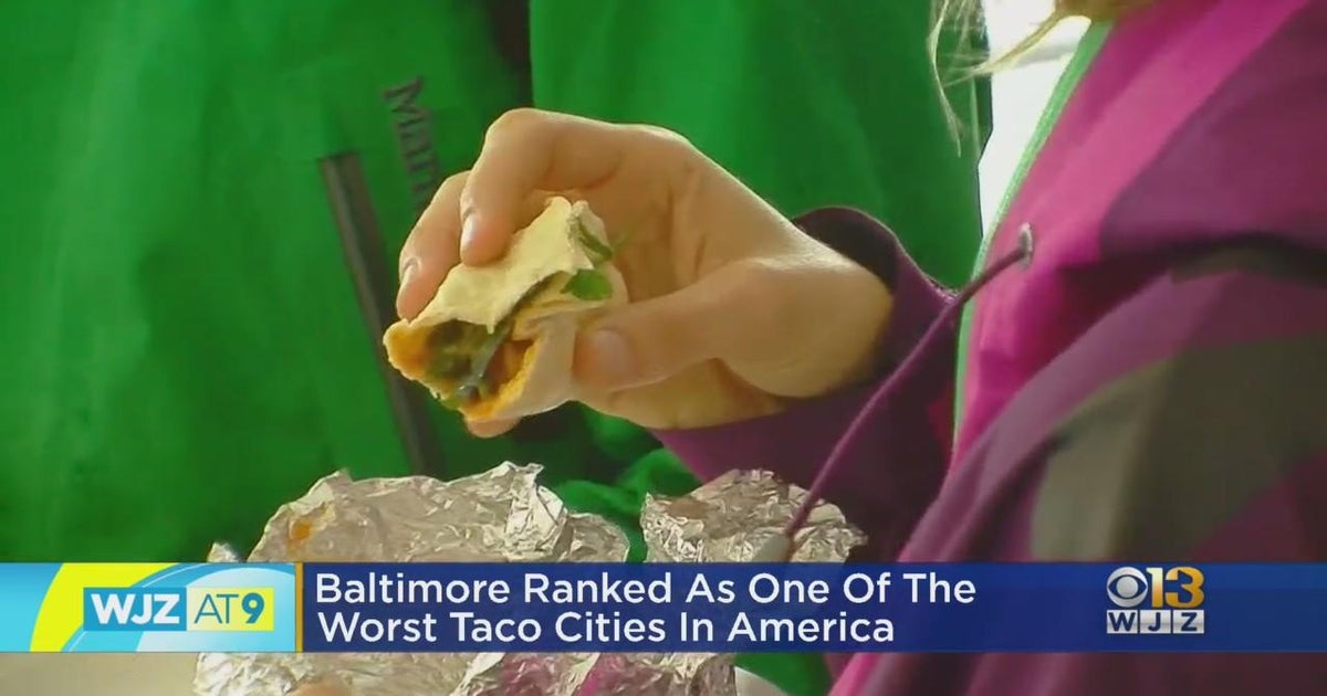 Baltimore ranked one of the worst taco cities in America - CBS Baltimore