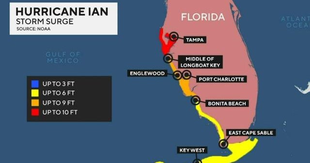 Florida cities prepare for Hurricane Ian to hit as a possible Category ...