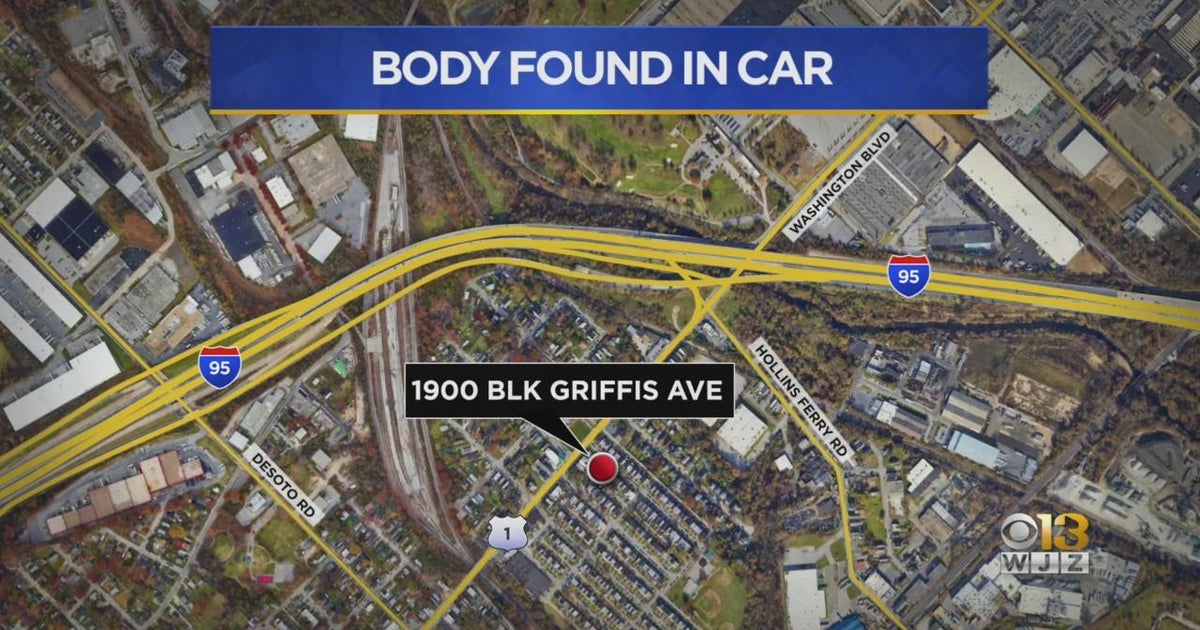 Officers find dead body inside vehicle in Southwest Baltimore - CBS ...