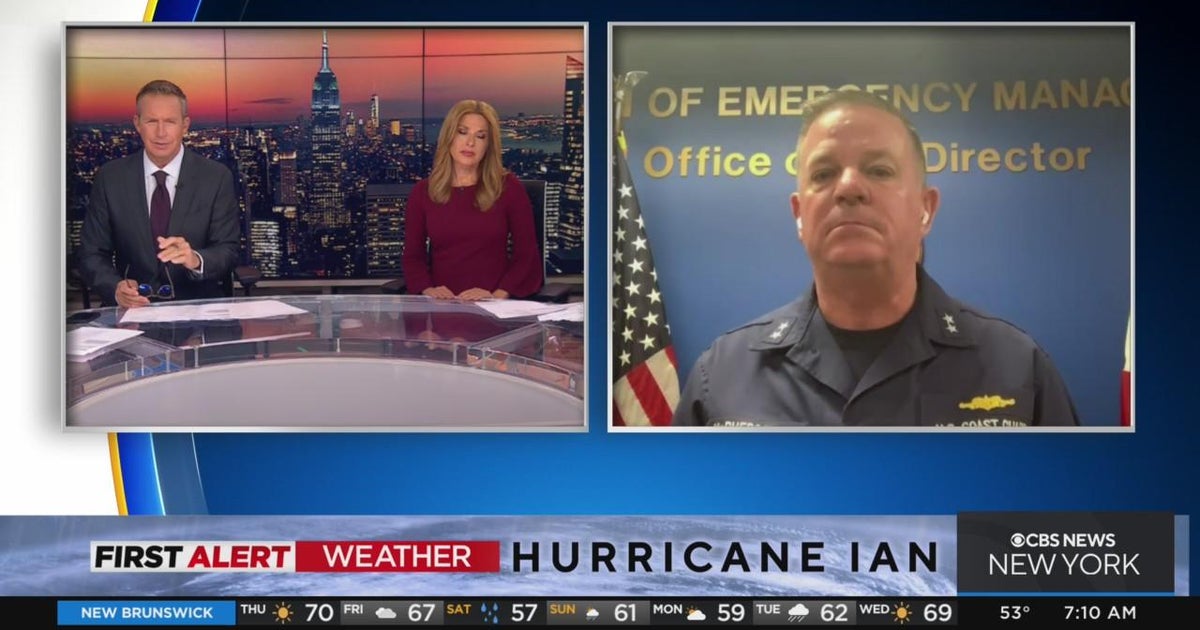 Coast Guard on Hurricane Ian rescue efforts - CBS New York