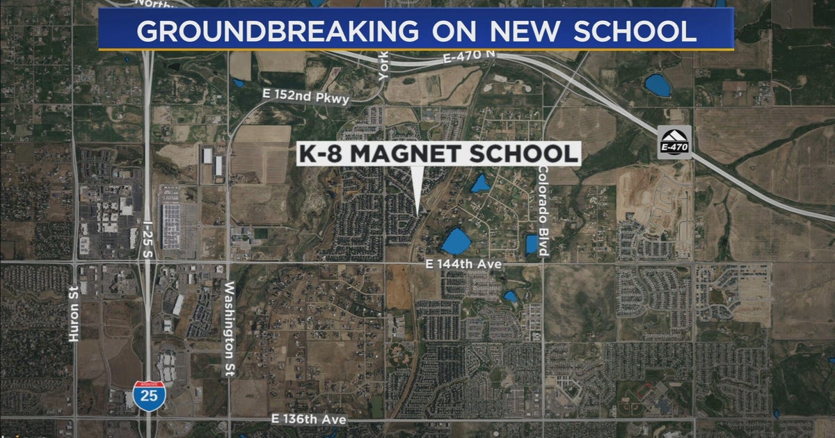 27J Schools breaking ground on first magnet school in Thornton - CBS ...