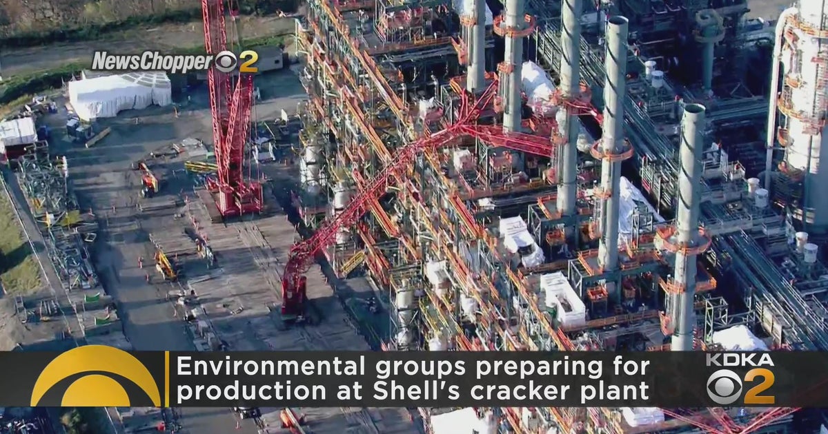 Environmental groups monitoring Shell cracker plant - CBS Pittsburgh