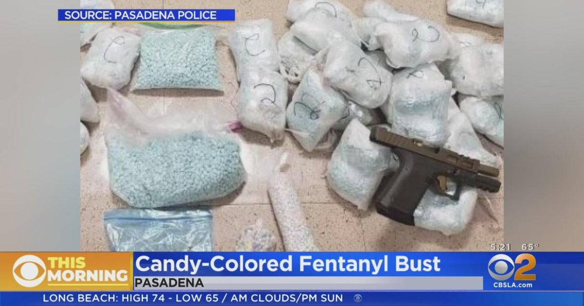 "Rainbow fentanyl" resembling candy seized in Pasadena - CBS Los Angeles