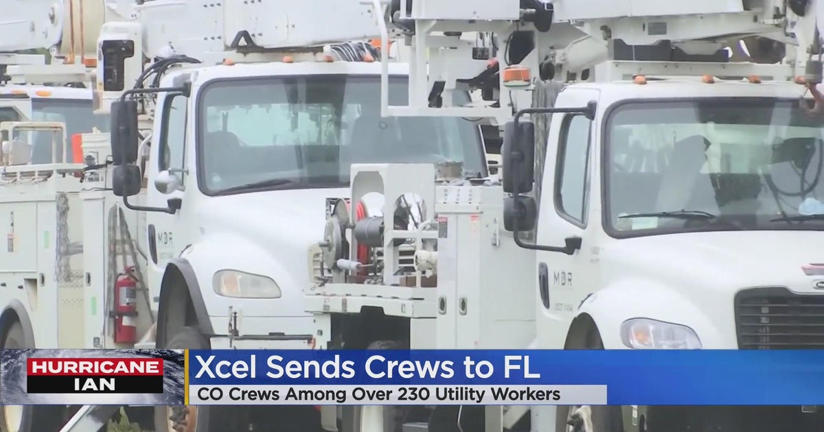 Xcel Energy sends crews to Florida after Hurricane Ian - CBS Colorado