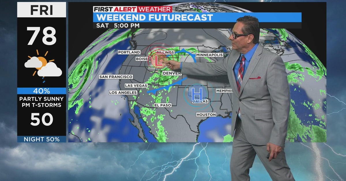 Cold front brings in extended stretch of cooler/wetter weather - CBS ...