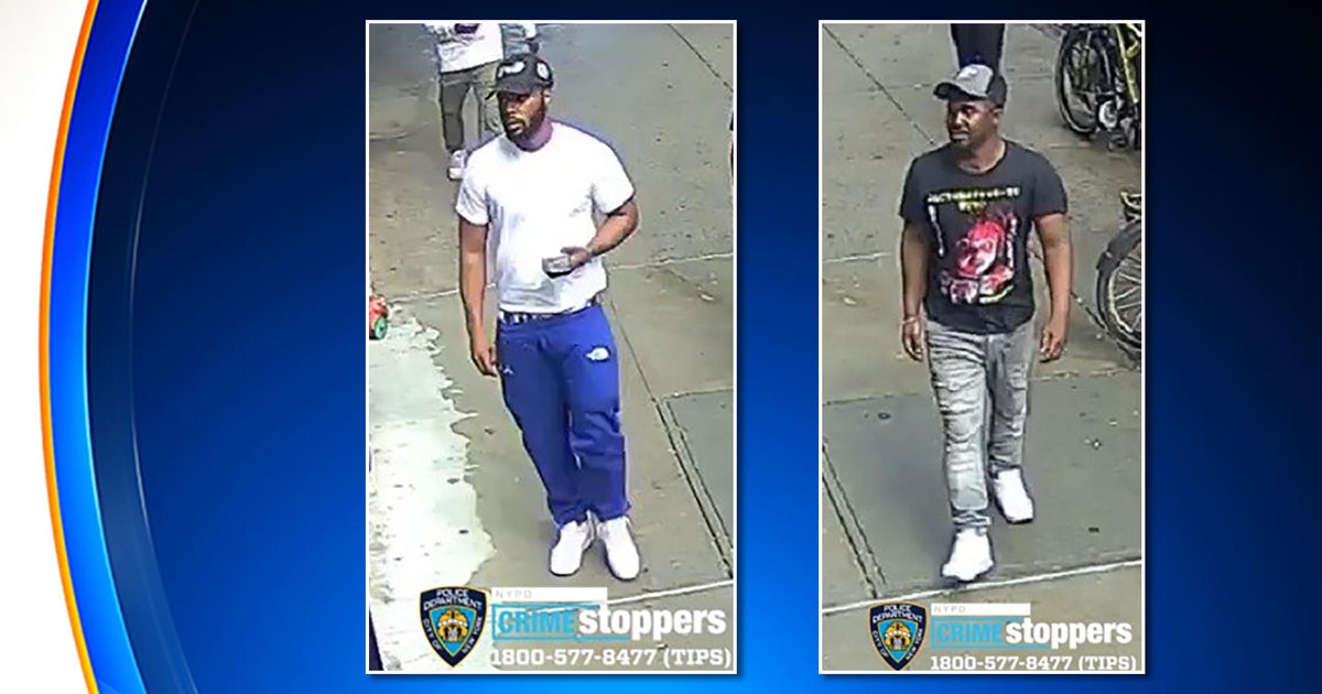 2 men wanted in West Village robbery spree - CBS New York