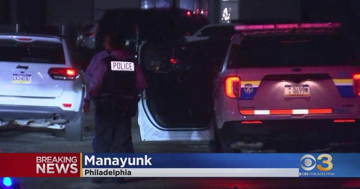 Man shot in the chest in Manayunk, police say - CBS Philadelphia