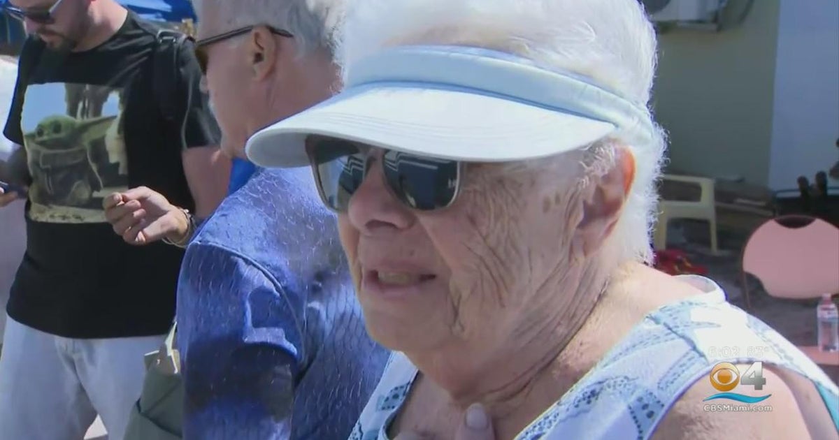 CBS4's Ted Scouten reports from Pine Island - CBS Miami