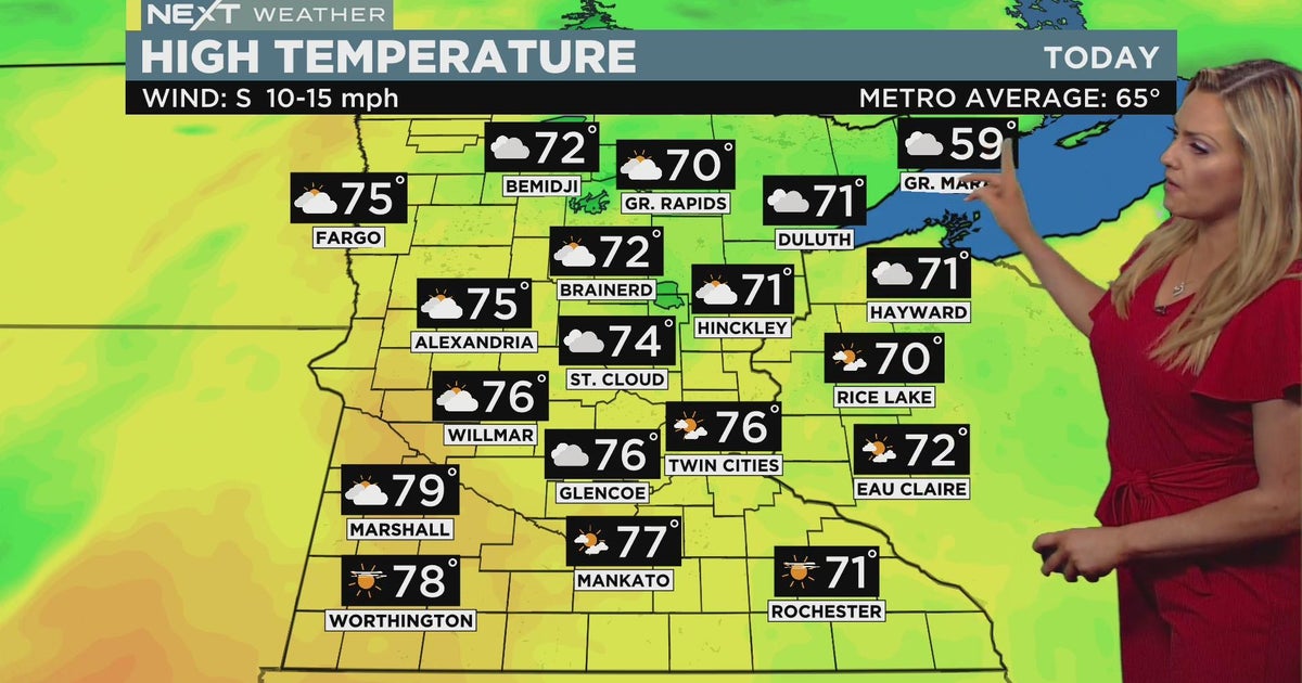 NEXT Weather: Noon report - CBS Minnesota