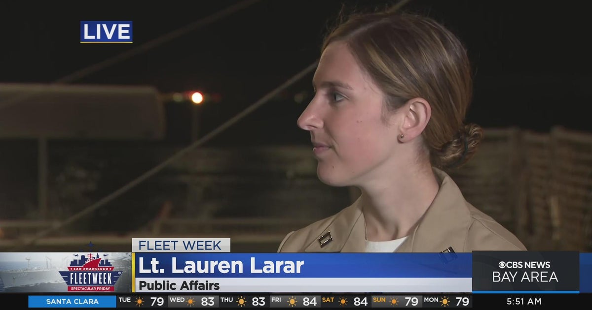 Fleet Week: KPIX's Lt. Jessica Burch reports from the USS Princeton ...
