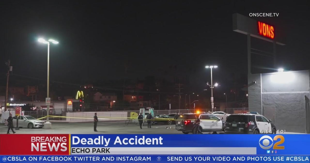 Woman killed in tragic Echo Park accident - CBS Los Angeles