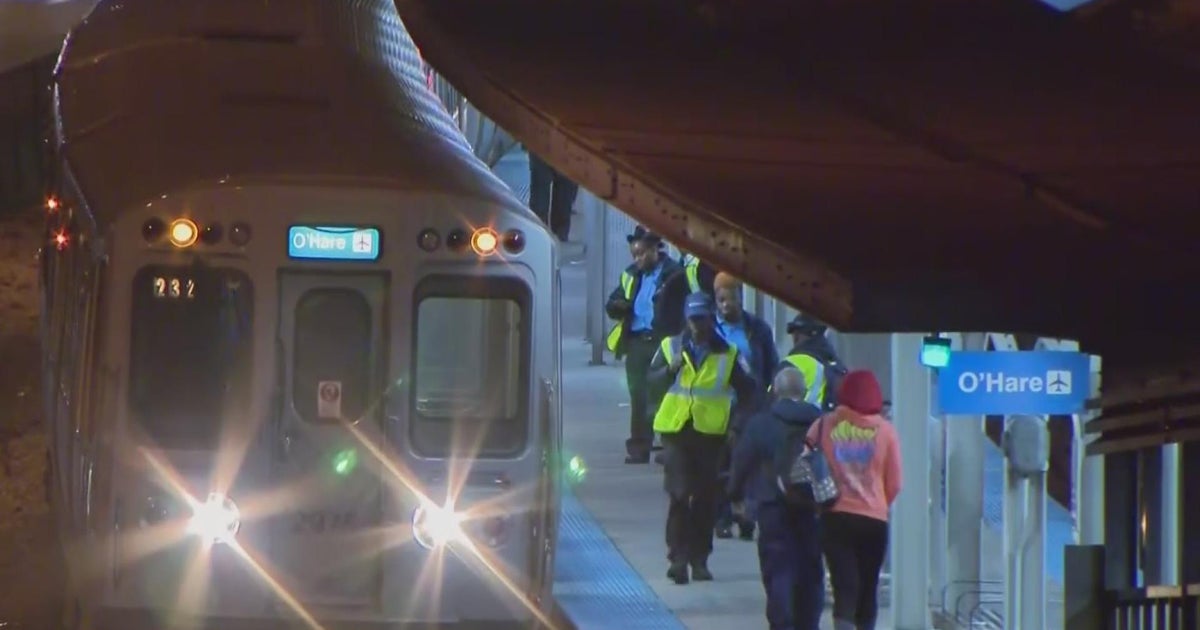 Man stabbed during argument on CTA Kedzie-Homan Blue Line platform - CBS Chicago