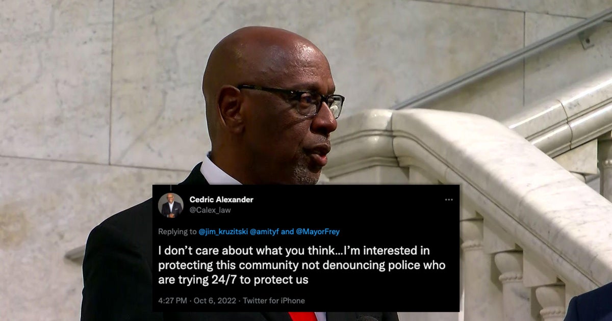 Mpls. new safety commissioner Cedric Alexander says he regrets "tone ...