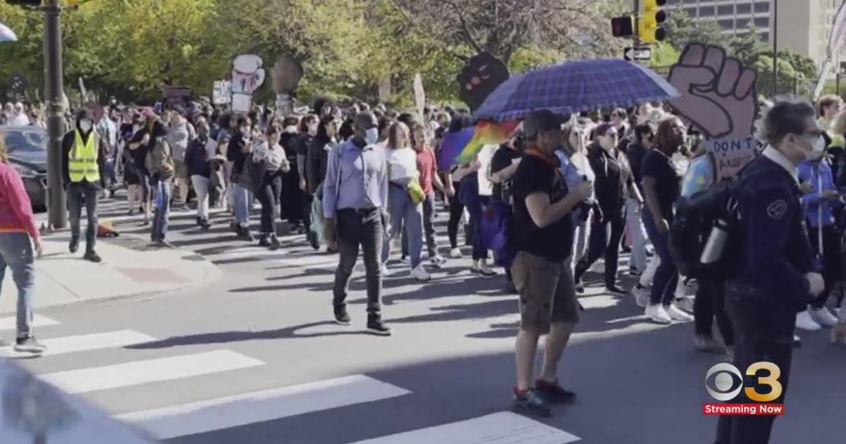 Philly Trans March takes to the streets in solidarity with youth - CBS ...