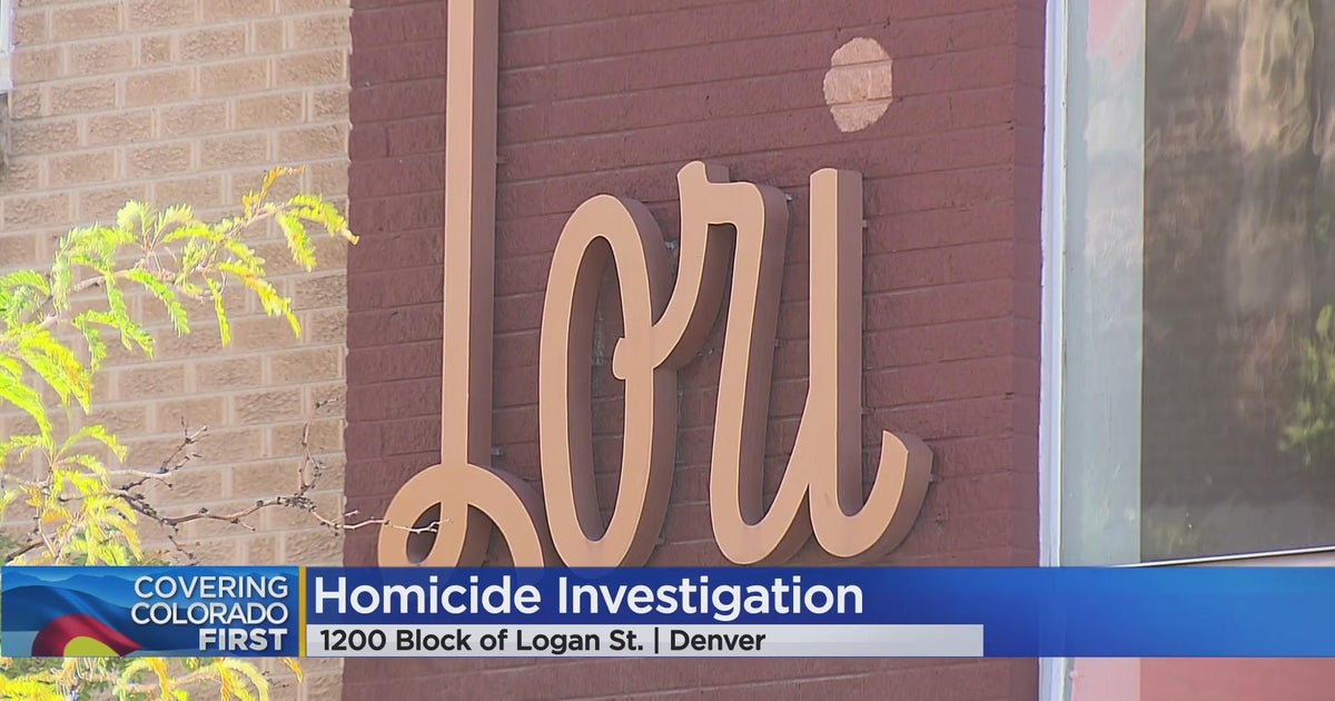 Denver police investigate homicide in 1200 block of Logan Street - CBS ...