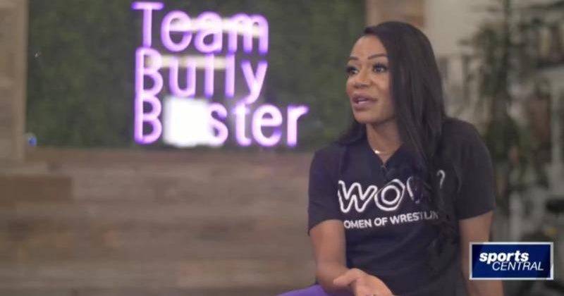 WOW Wrestler Keta Rush bodyslams bullying for good - CBS Los Angeles