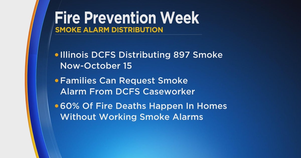 Hundreds of Illinois families receiving free smoke alarms during Fire ...