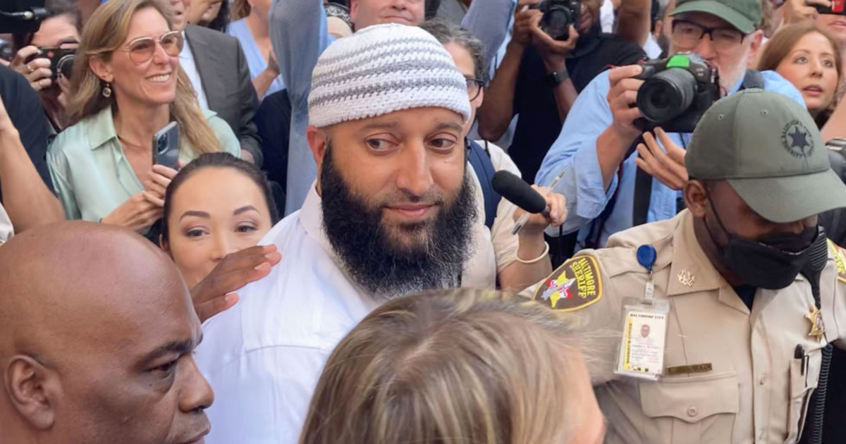 Prosecutors drop charges against Adnan Syed after DNA testing - CBS ...