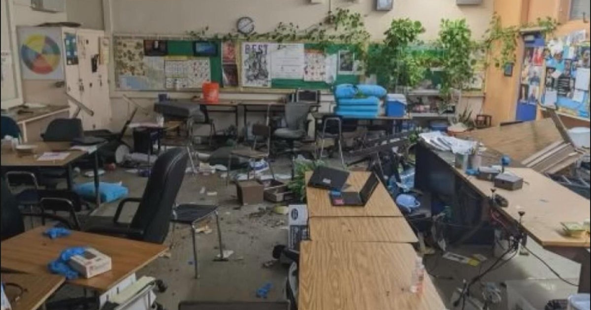 Vandals ransack special education classroom in Lake Balboa - CBS Los ...