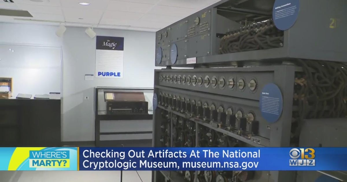 Where's Marty? At the National Cryptological Museum ahead of its grand ...