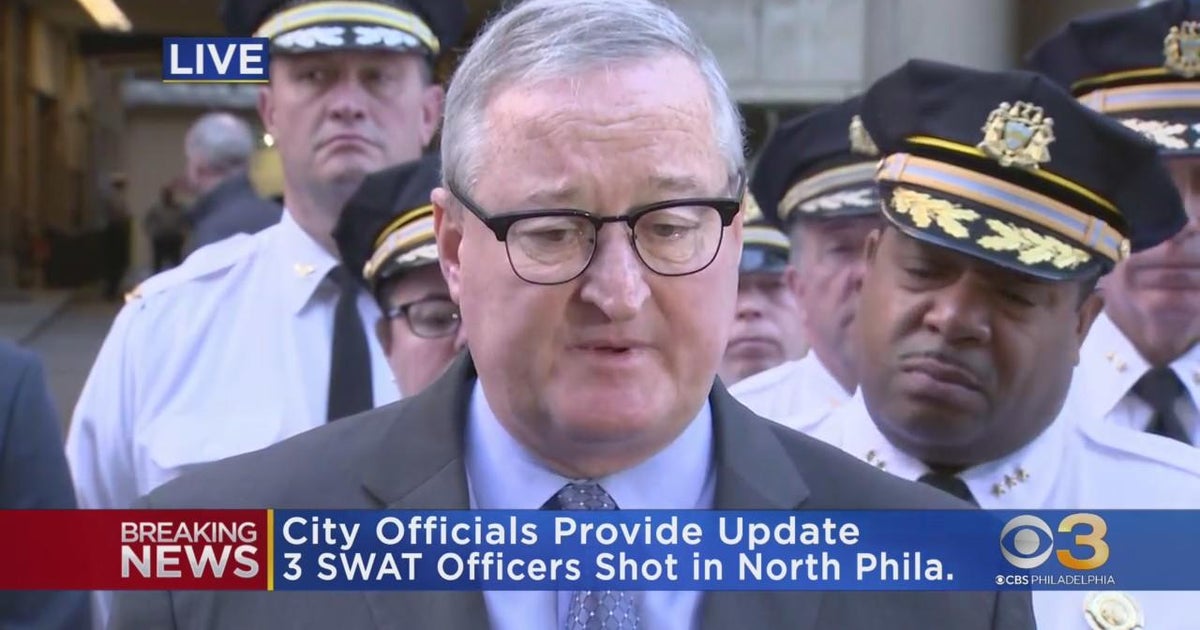 Mayor Kenney, police provide update after 3 Philadelphia SWAT officers ...
