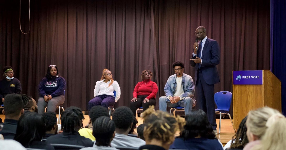 Lt. Gov. Garlin Gilchrist kicks off MI first vote tour - CBS Detroit