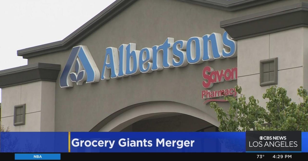 Grocery giants Kroger, Albertsons to merge after multi-billion dollar deal - CBS Los Angeles