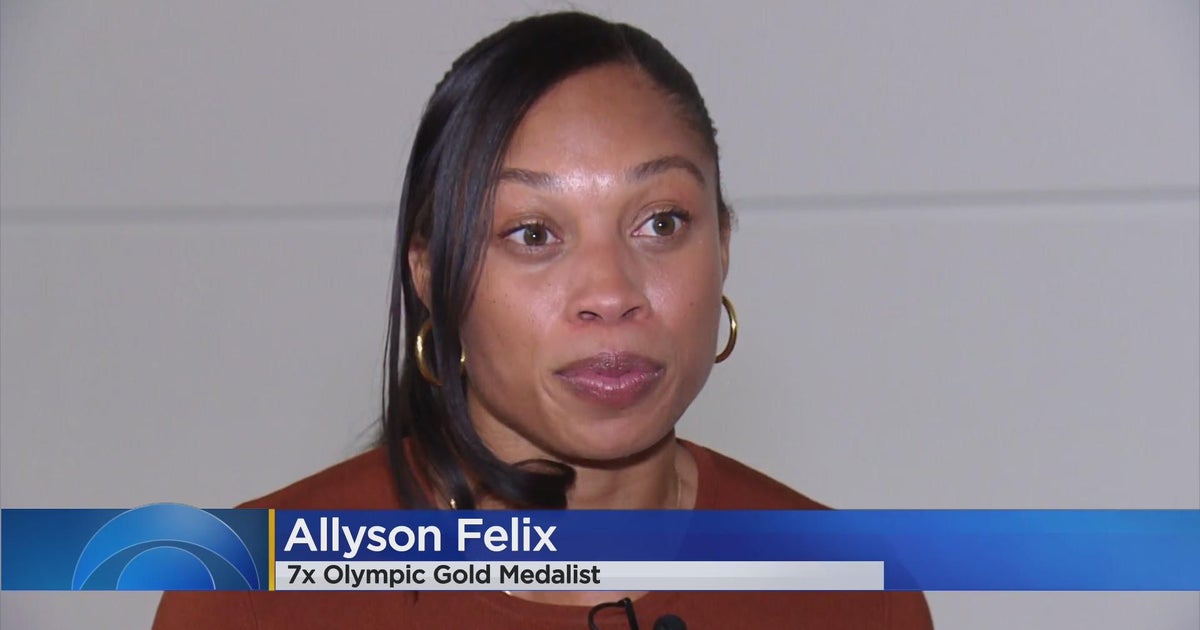 Allyson Felix spoke at this years WFCO luncheon - CBS Colorado